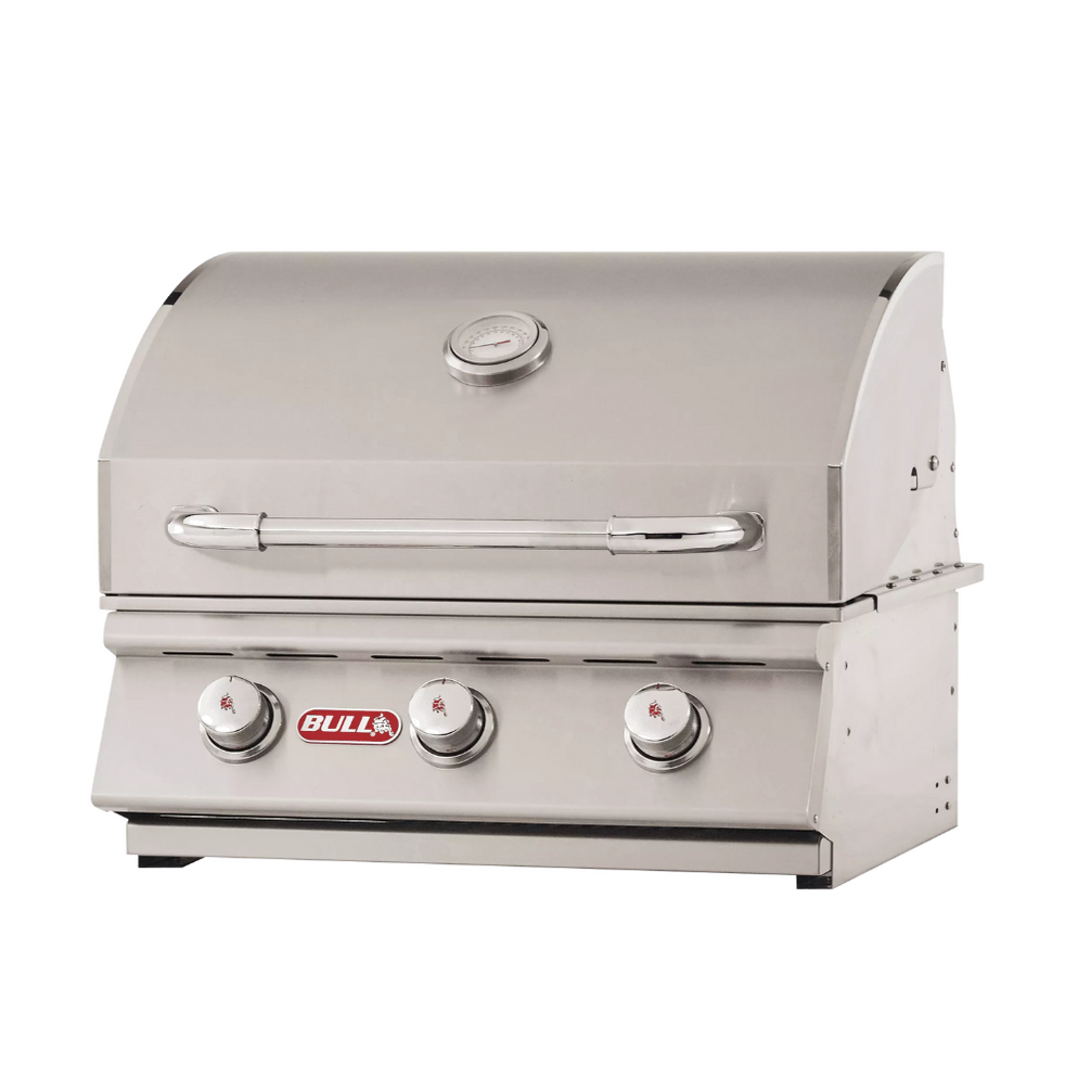 Bull Grills 24-Inch Steer 3-Burner Built-In Gas Grill (69008/9)