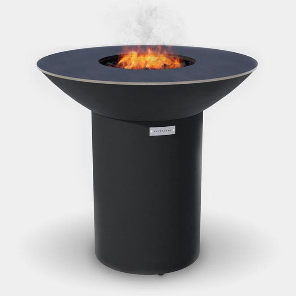 Arteflame Classic 40" Black Label - Tall Round Base | Elite Patio Direct