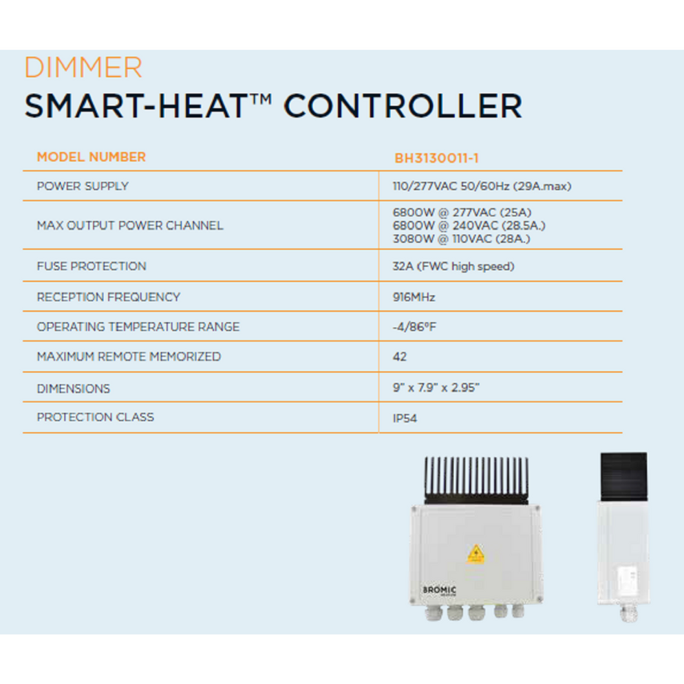 Bromic Smart-Heat Wireless Dimmer Controller | Elite Patio Direct