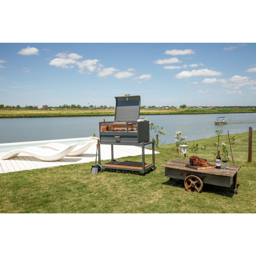 Nuke BBQ Delta Grill - Argentinian Style BBQ Grill | Elite Patio Direct