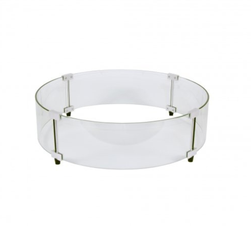 The Outdoor Greatroom Company 12-Inch Round Glass Wind Guard (GLASS GU