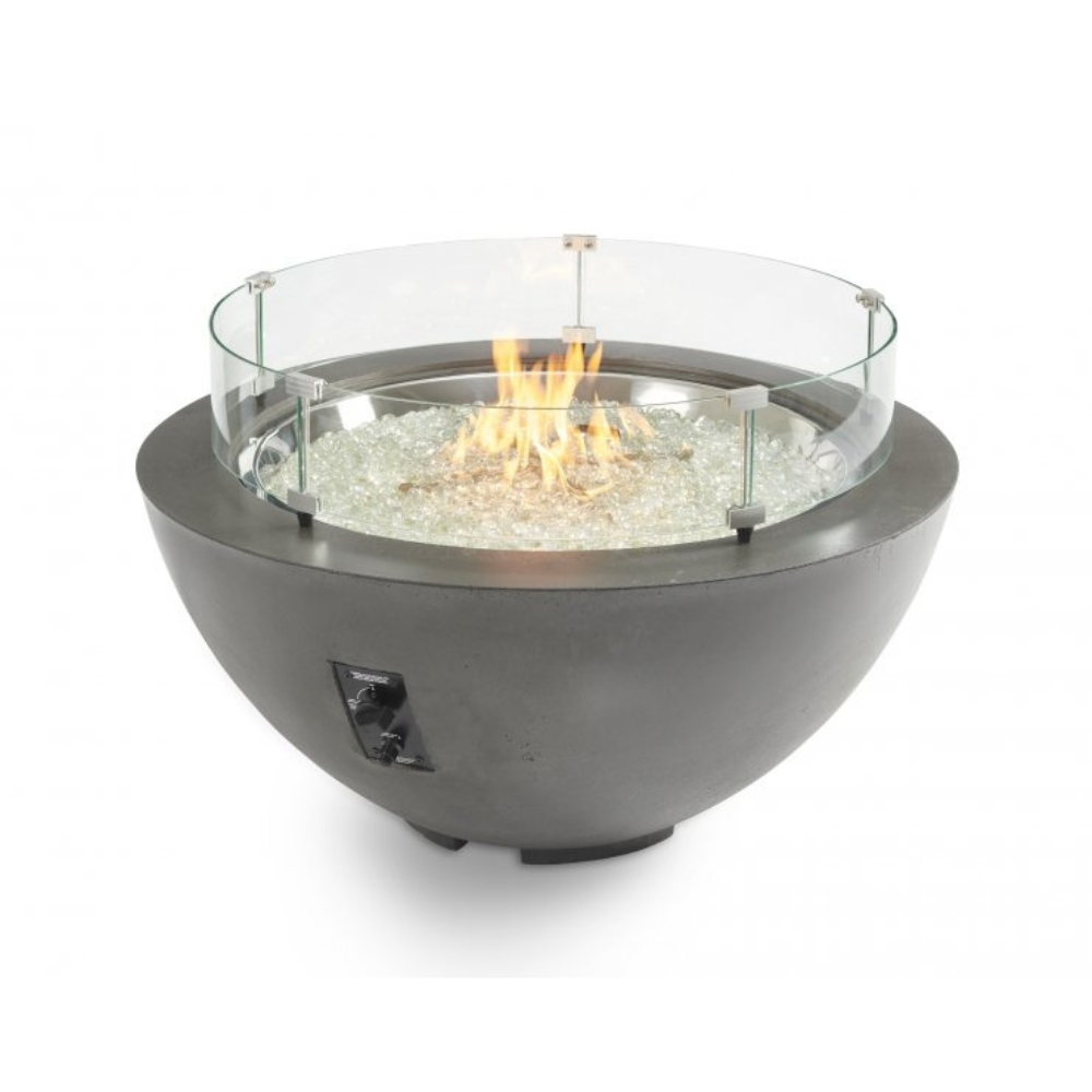 TOGC Midnight Mist Cove 42-Inch Round Gas Fire Pit Bowl (CV-30MM)