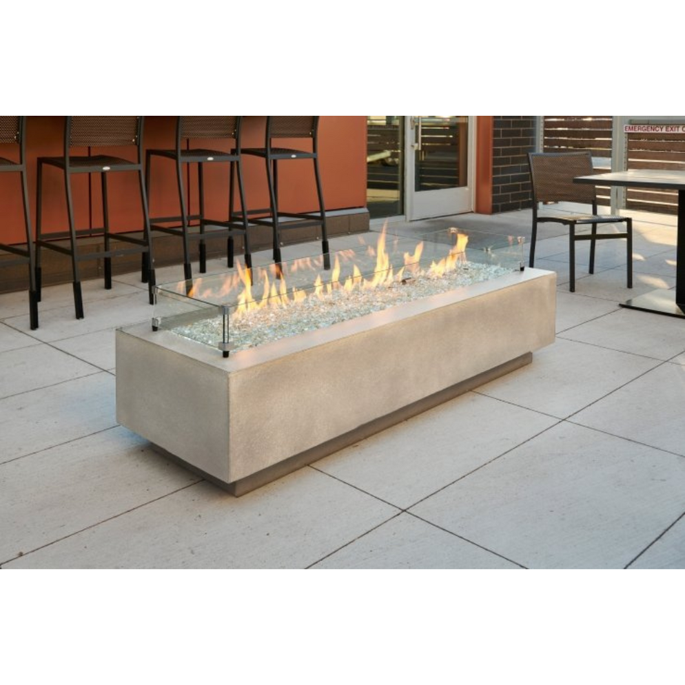 TOGC Natural Grey Cove 72-Inch Linear Gas Fire Table (CV-72)