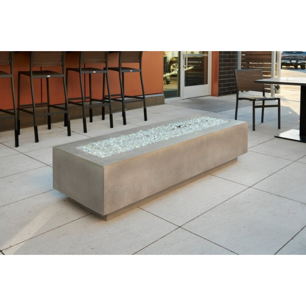 TOGC Natural Grey Cove 72-Inch Linear Gas Fire Table (CV-72)