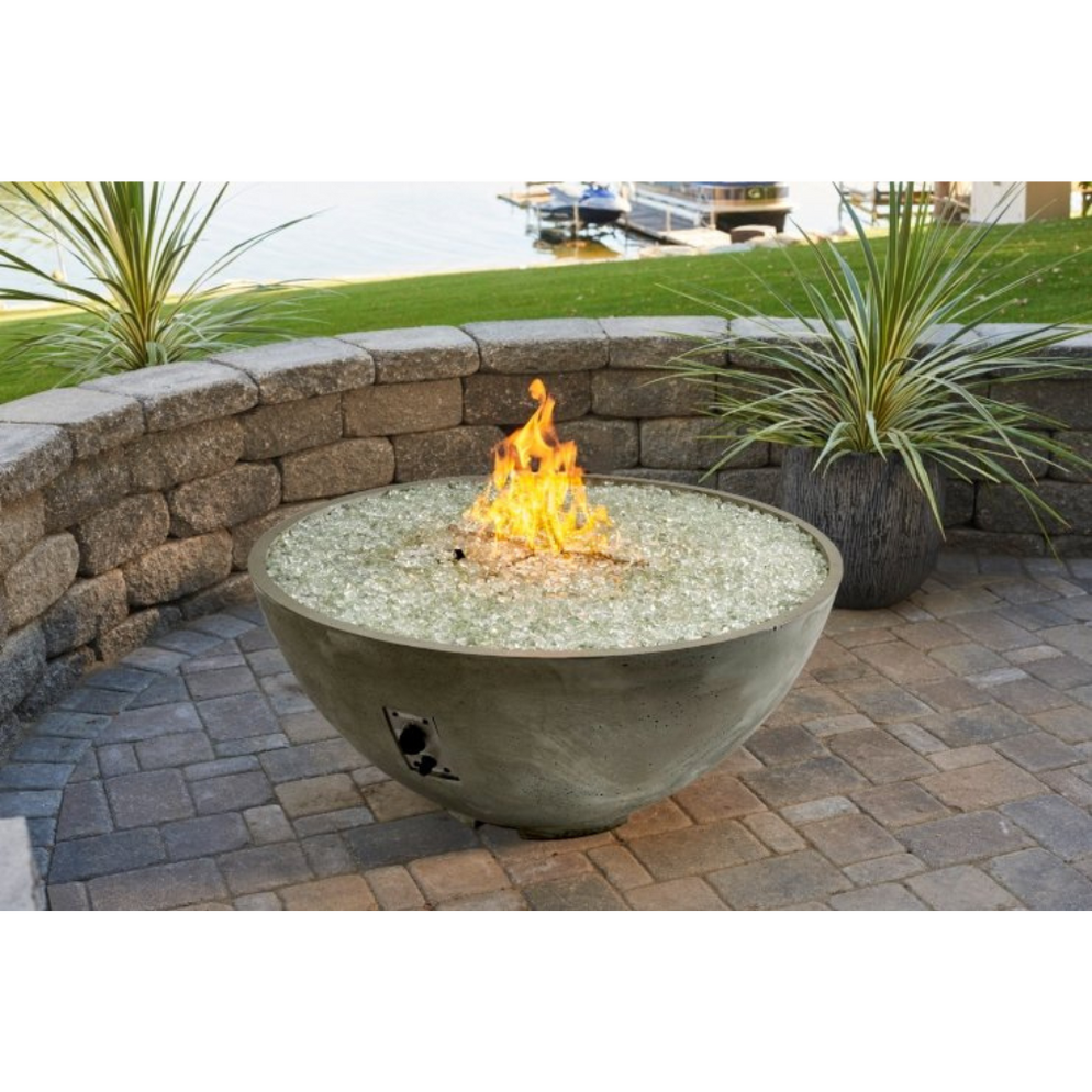 TOGC Natural Grey Cove Edge 42-Inch Round Gas Fire Pit Bowl (CV-30E)