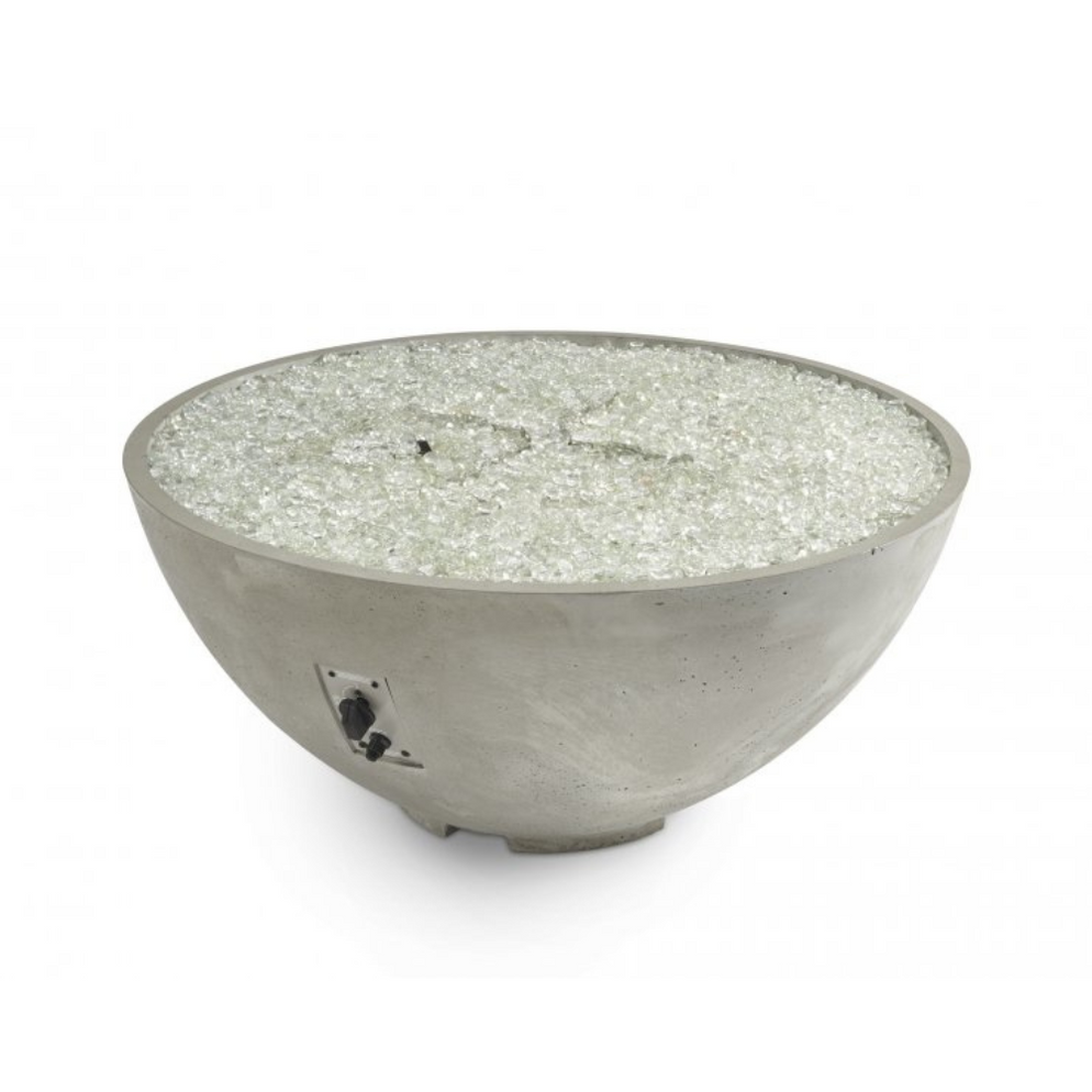 TOGC Natural Grey Cove Edge 42-Inch Round Gas Fire Pit Bowl (CV-30E)