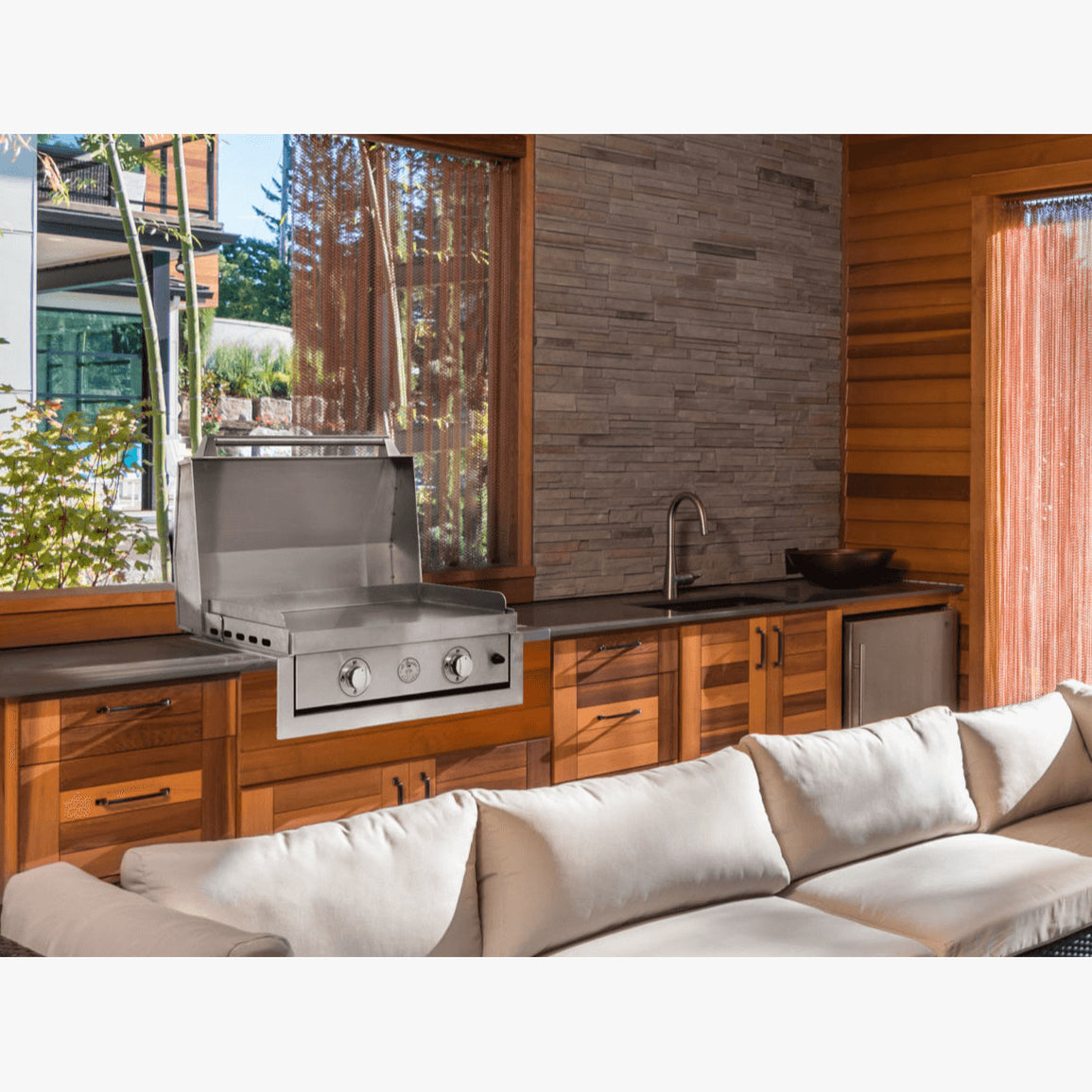 Le Griddle Ranch Hand 2-Burner Built-In Gas Griddle - GFE75