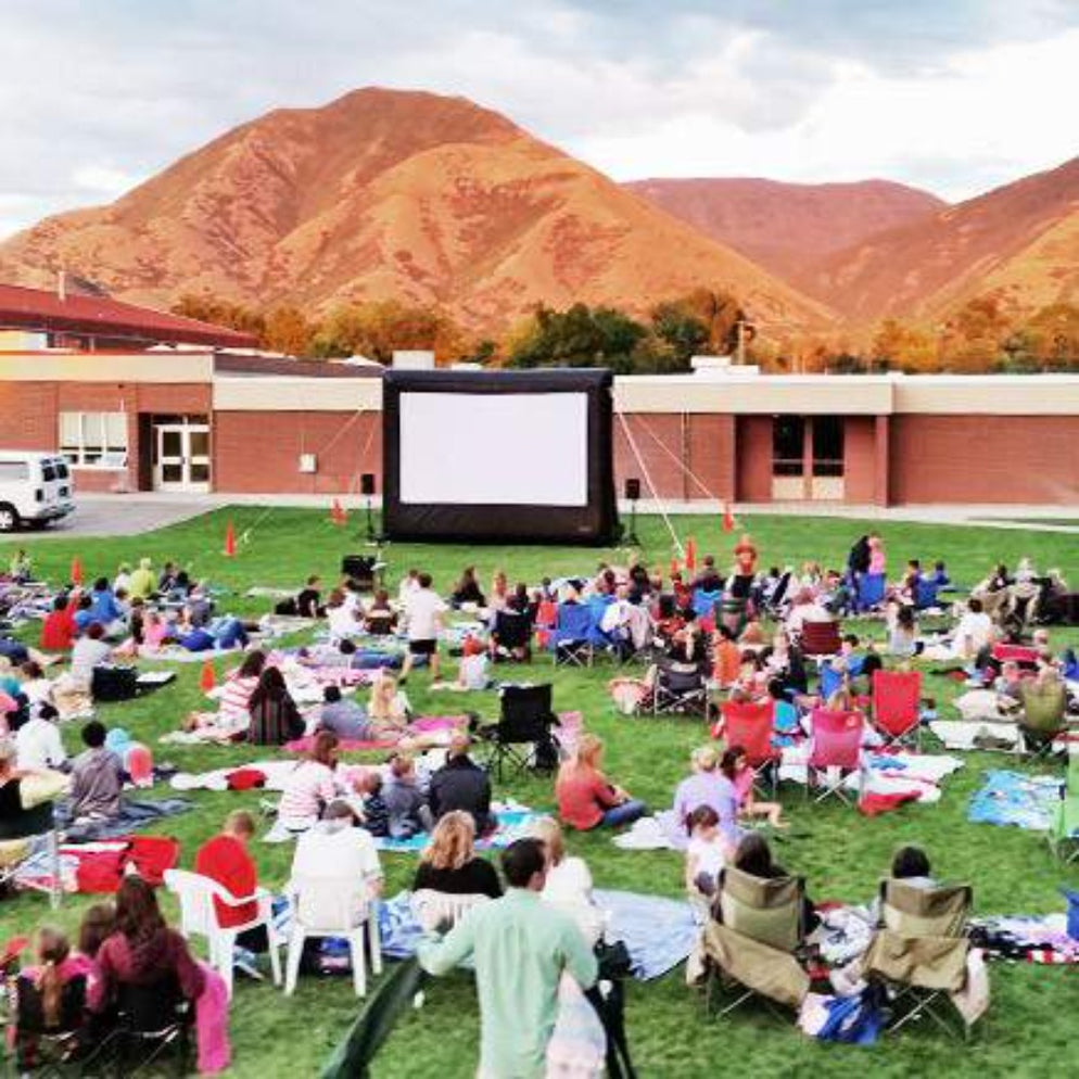 Open Air Cinema Event Pro Outdoor Movie Screen Kit | Elite Patio Direct